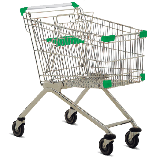 240L Warehouse Push Cart