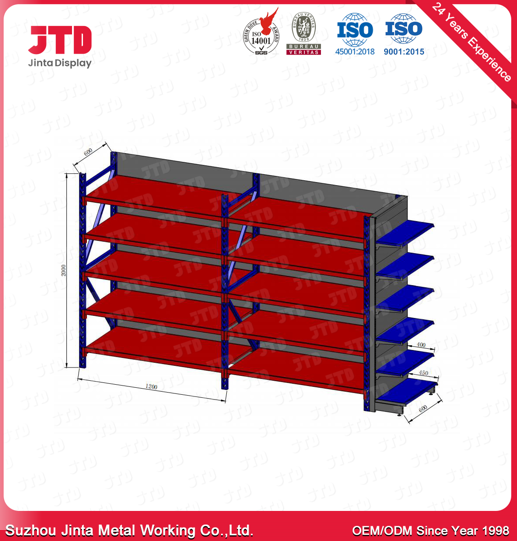 4 Tiers 4 Foot Wide Shelf