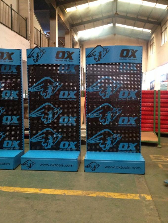 50kgs 1500mm Hardware Shop Racks With Advertising Board