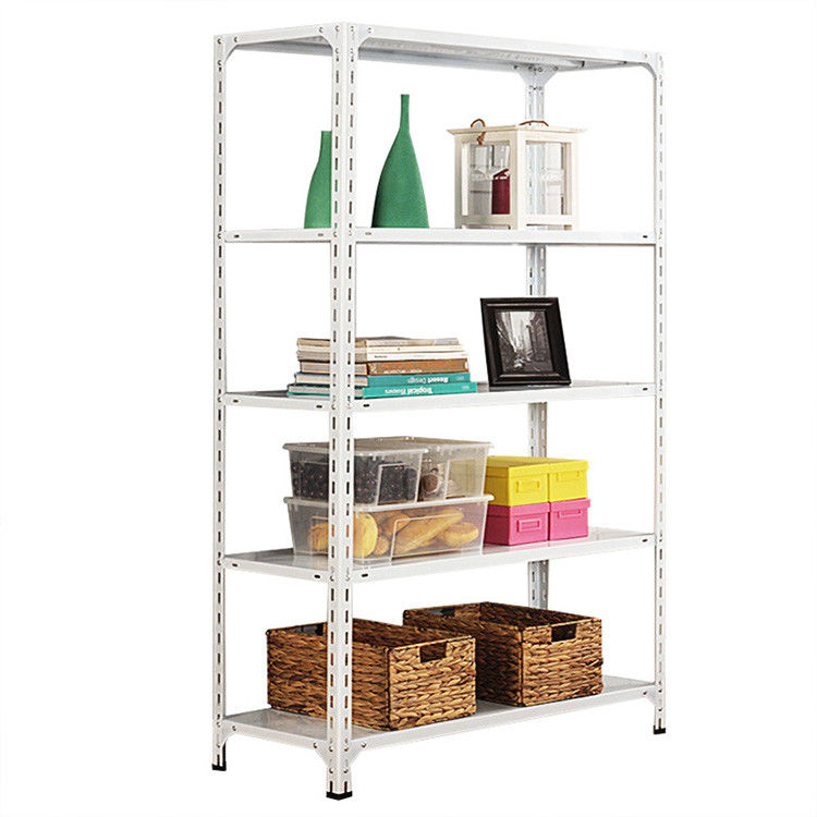 5 Tiers Adjustable Metal Storage Shelving Boltless Rack Shelving ...