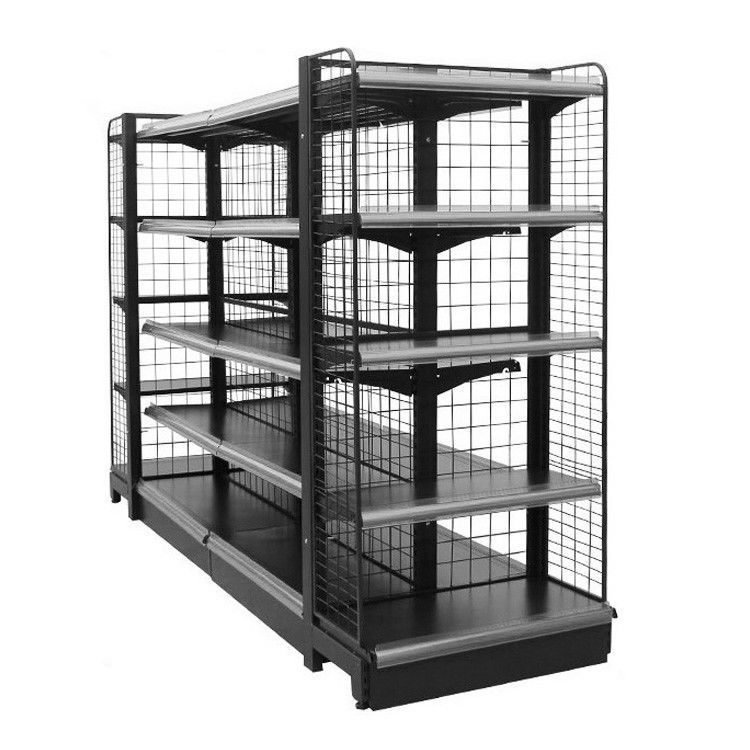 Grocery Store Display Shelves Rack Supermarket Wire Display Shelving ...