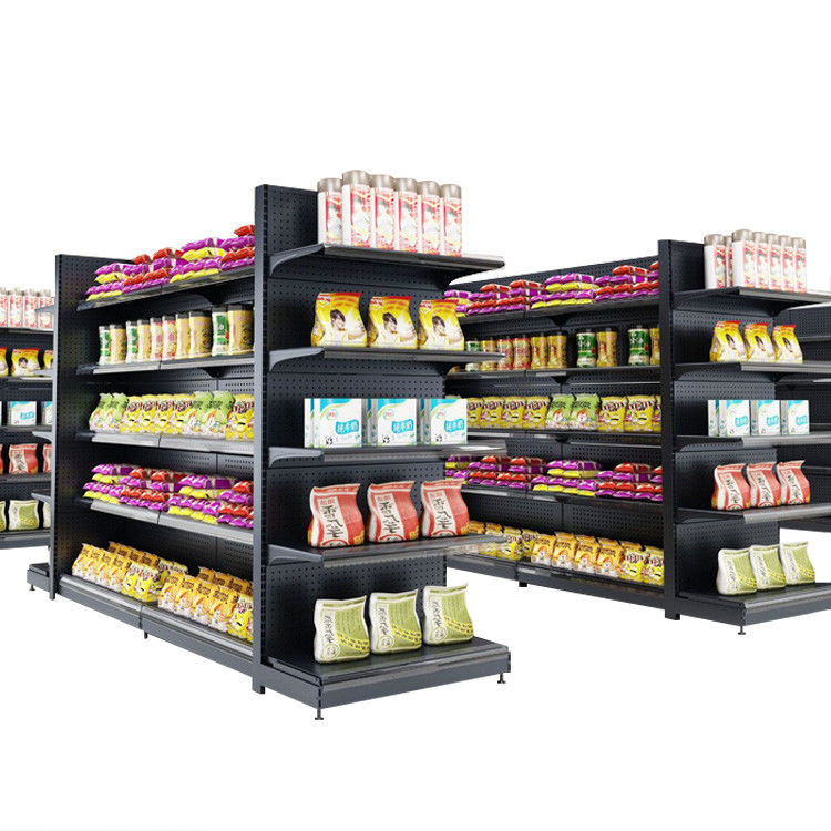 Convenient Store Gondola Shelving Retail Supermarket Shop Display Rack ...