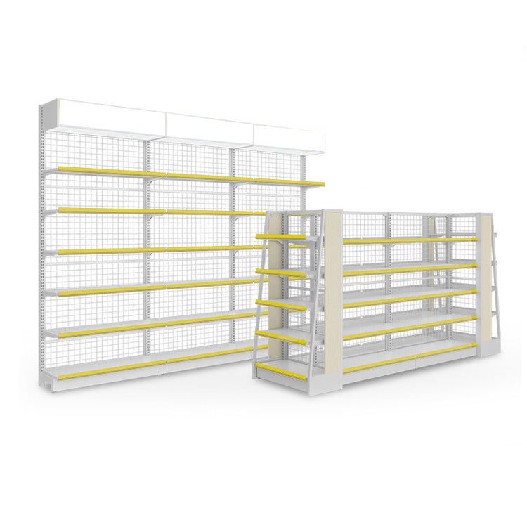 Cold Rolled Steel Structure Retail Shelving System For Supermarket 30 ...