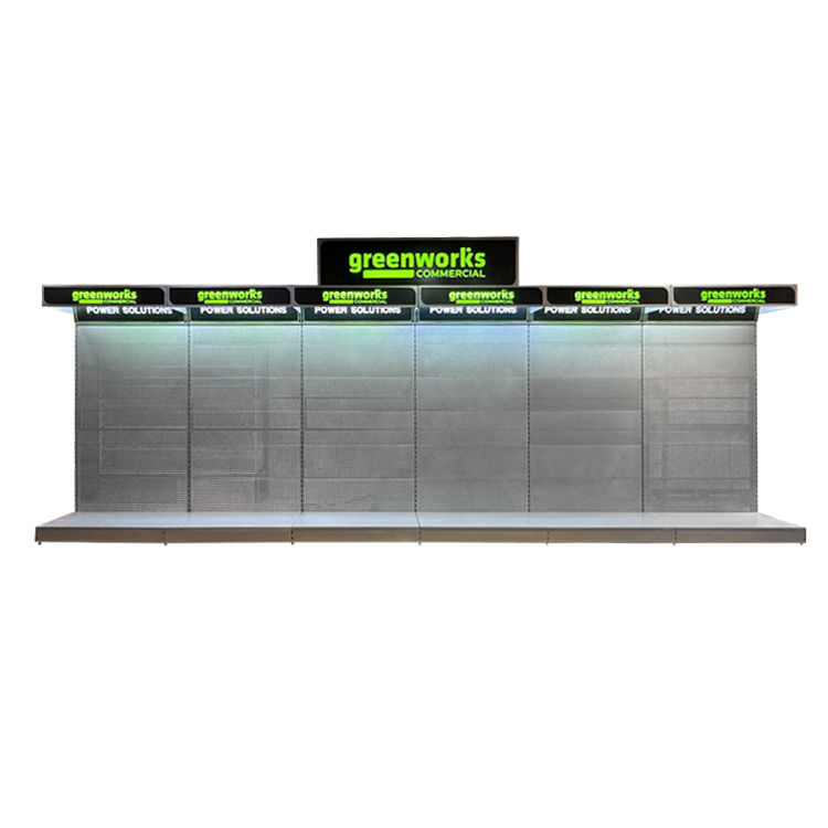 Retail Store Supermarket Professional Metal Tool Display Rack With ...