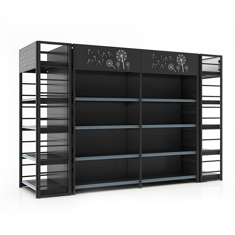 Customized Supermarket Shop Shelving Retail Store Metal Display Stand Racks
