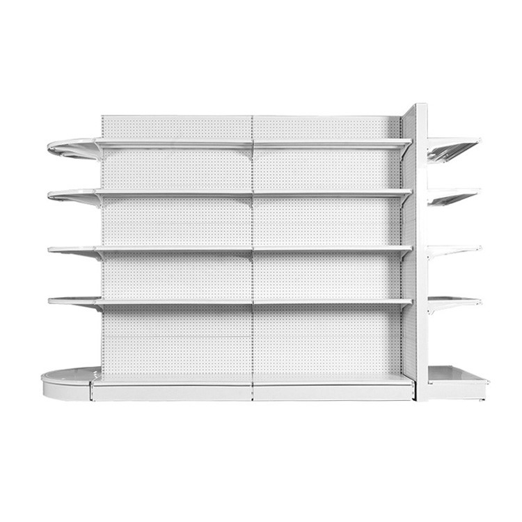 Customized Retail Shelf Display Cold Rolled Steel Supermarket Shelving ...
