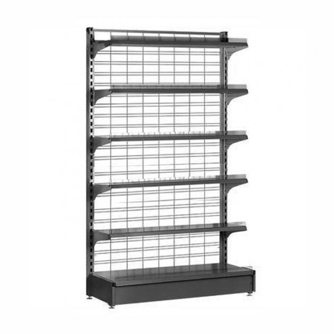 Wire Mesh Supermarket Gondola Shelving Display Rack Store Wire Display ...
