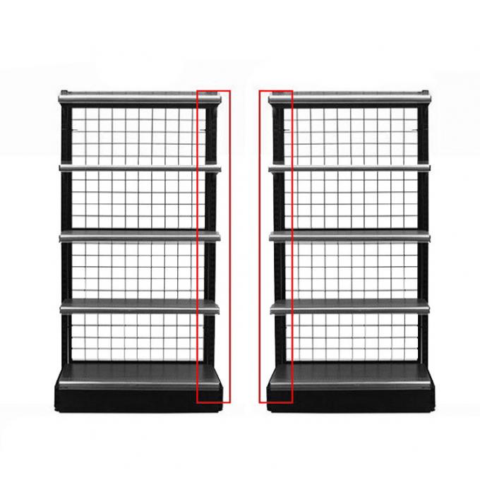 Rectangular Wire Mesh Display Rack Shelving Retail Store Wire Mesh ...