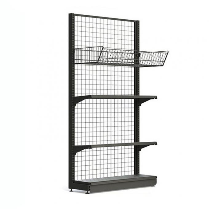 Customized Wire Mesh Supermarket Shelf Retail Store Snack Shop Wire ...
