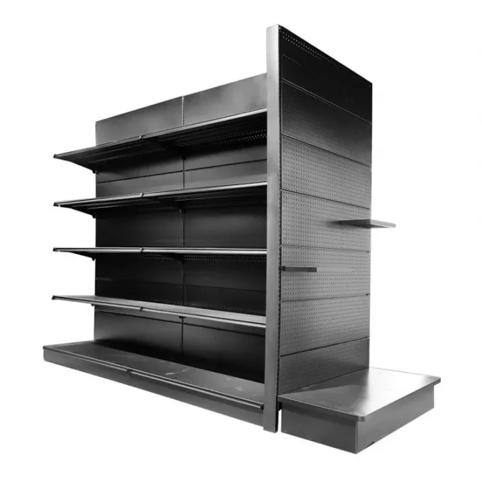 Convenient Store Gondola Shelving Retail Supermarket Shop Display Rack ...