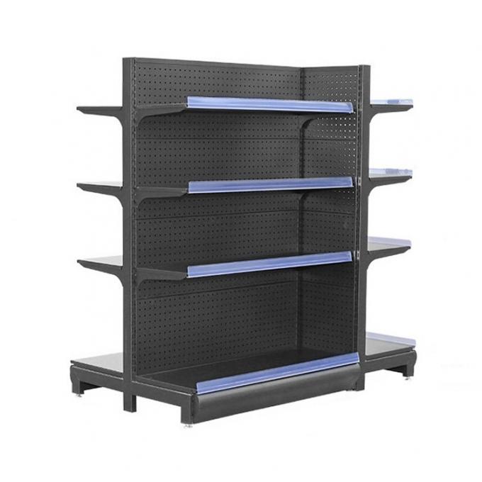Metal Gondola Display Shelving Supermarket Convenience Store Retail ...