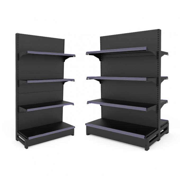 Metal Gondola Display Shelving Supermarket Convenience Store Retail ...