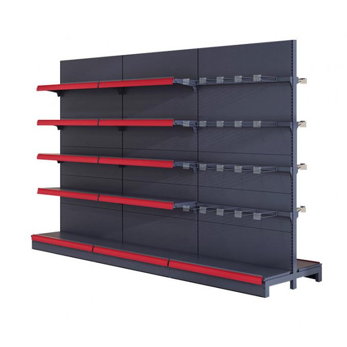 Grocery Store Gondola Display Shelving Retail Convenience Store Gondola ...