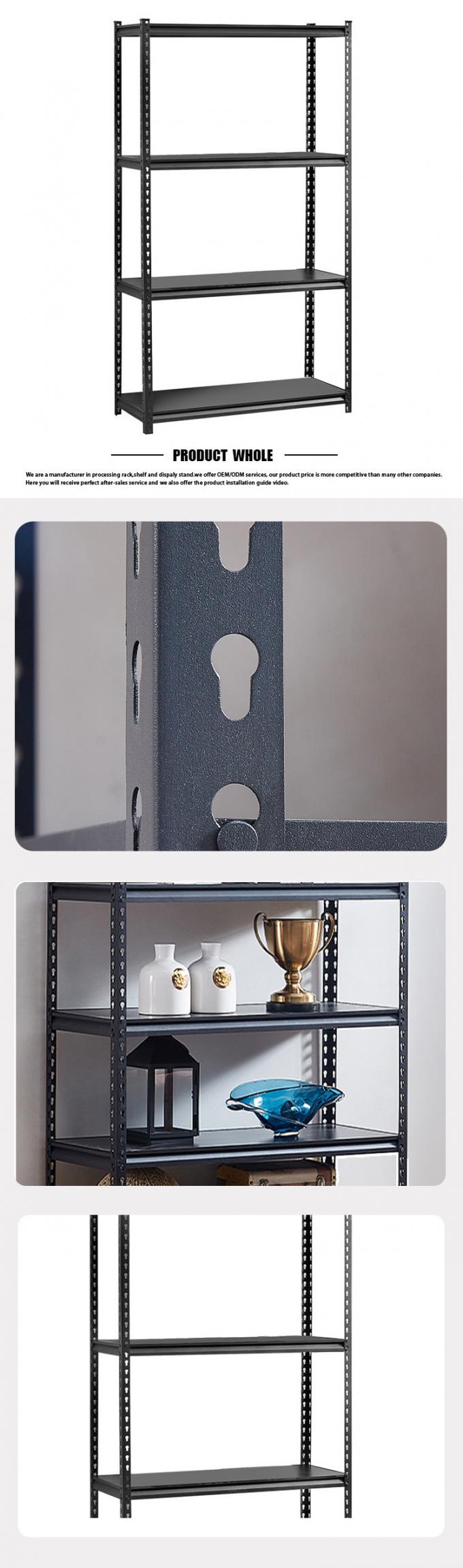ISO Certified Steel Boltless Racking Shelves For Heavy-Duty And ...