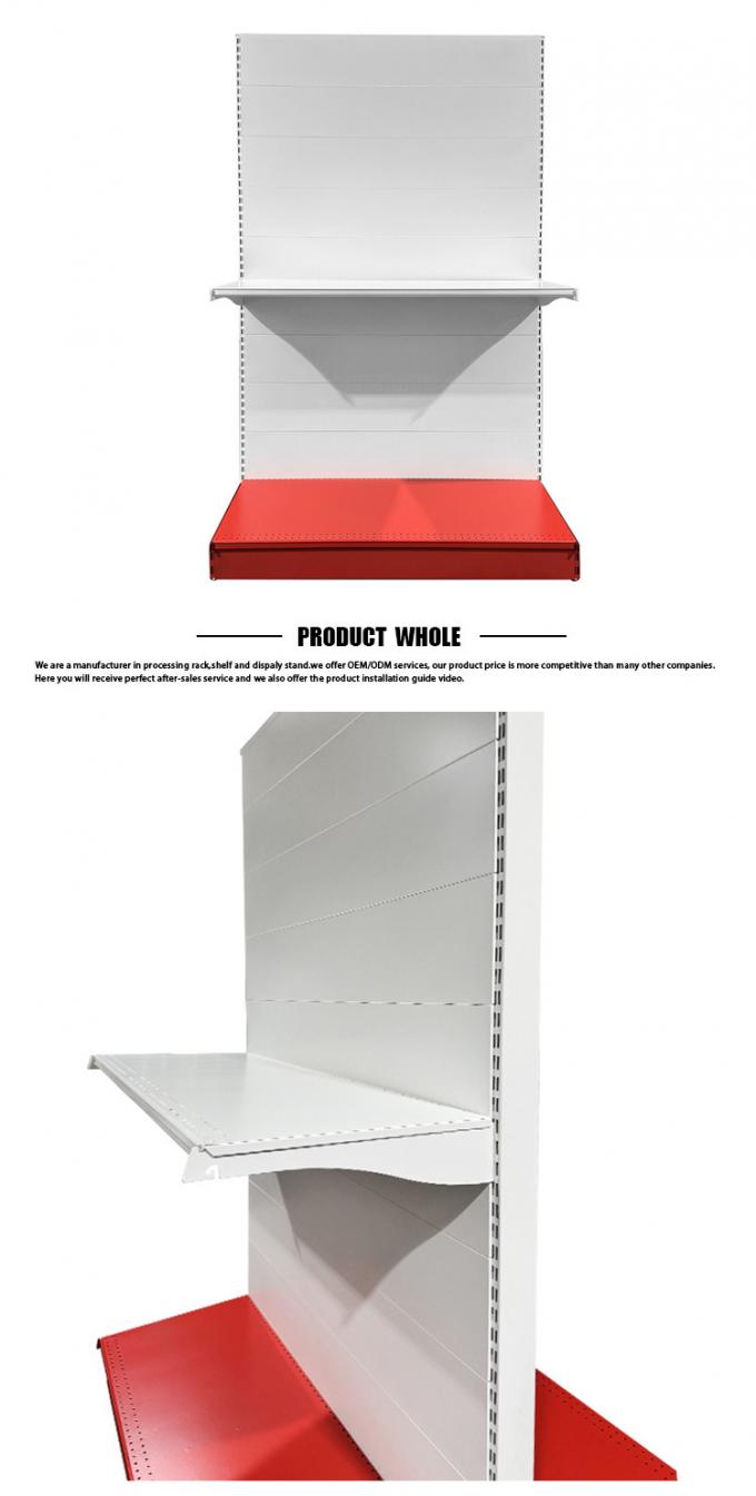 Customizable Color Cold Rolled Steel Supermarket Display Shelving ...